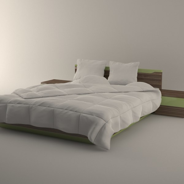 bed 3d max