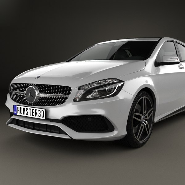 3D mercedes-benz a-class mercedes model - TurboSquid 1322721