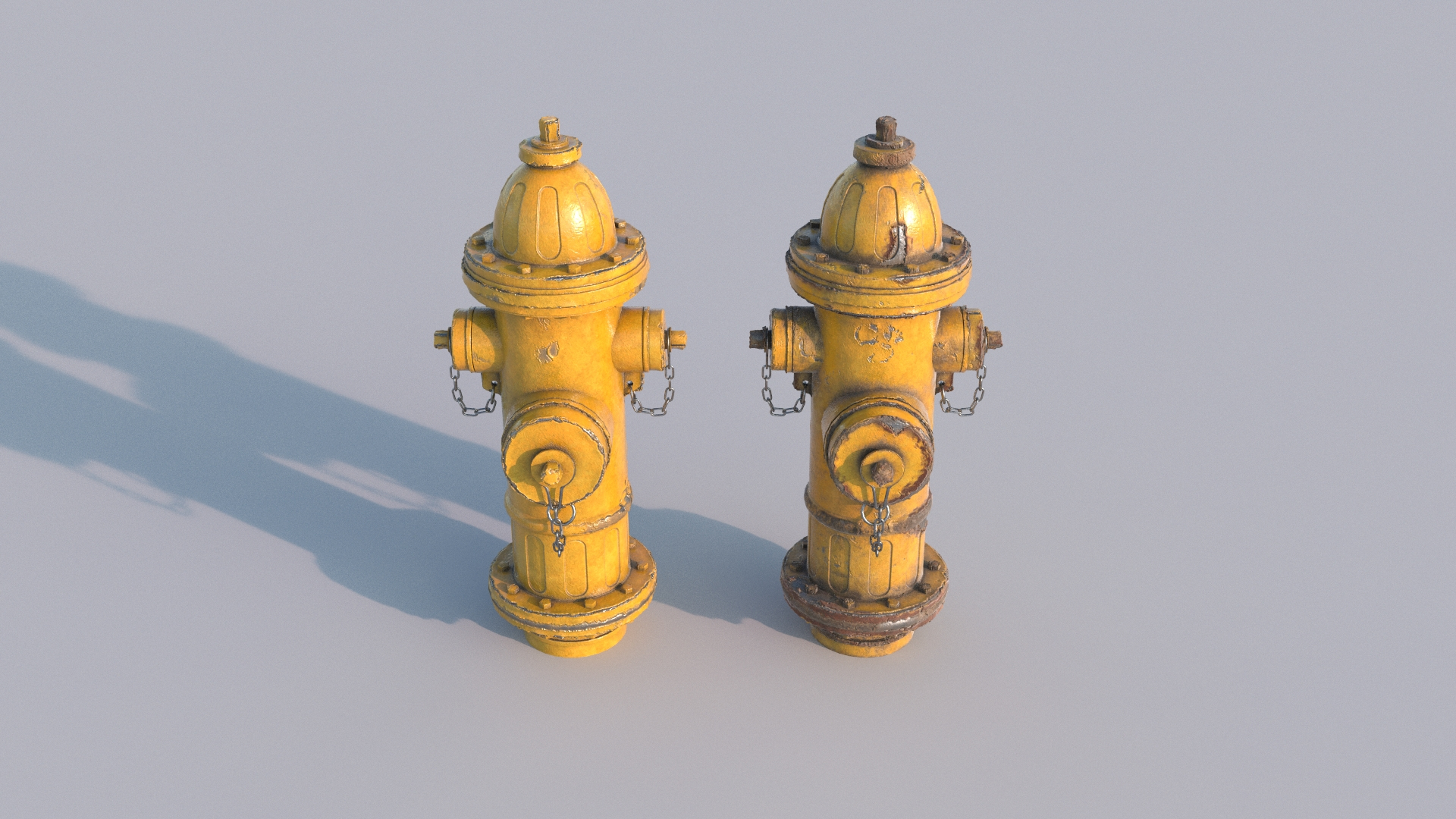 Pbr scene hydrant model - TurboSquid 1451788