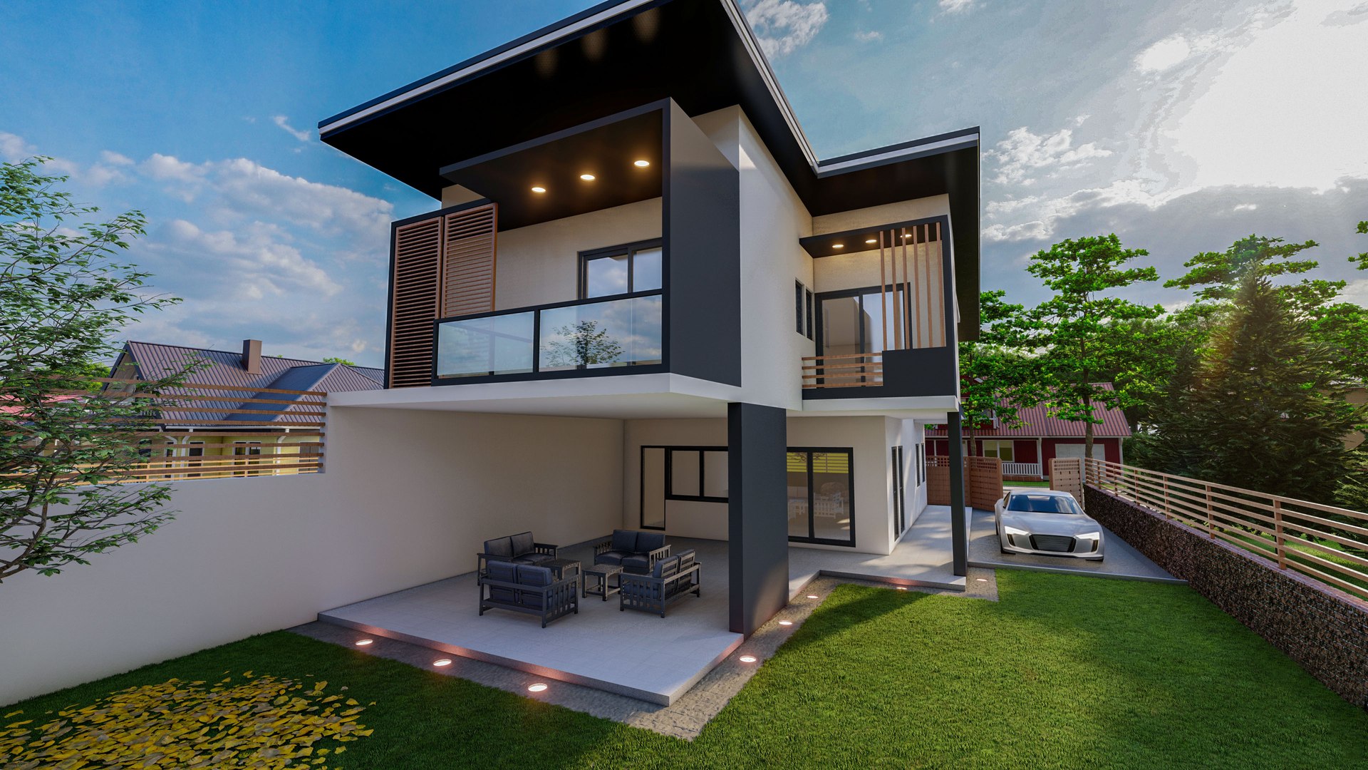 3D Modern House - TurboSquid 1855566