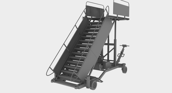 공항 계단 트럭 조디악 CDS 2438 3D 모델 - TurboSquid 1421762