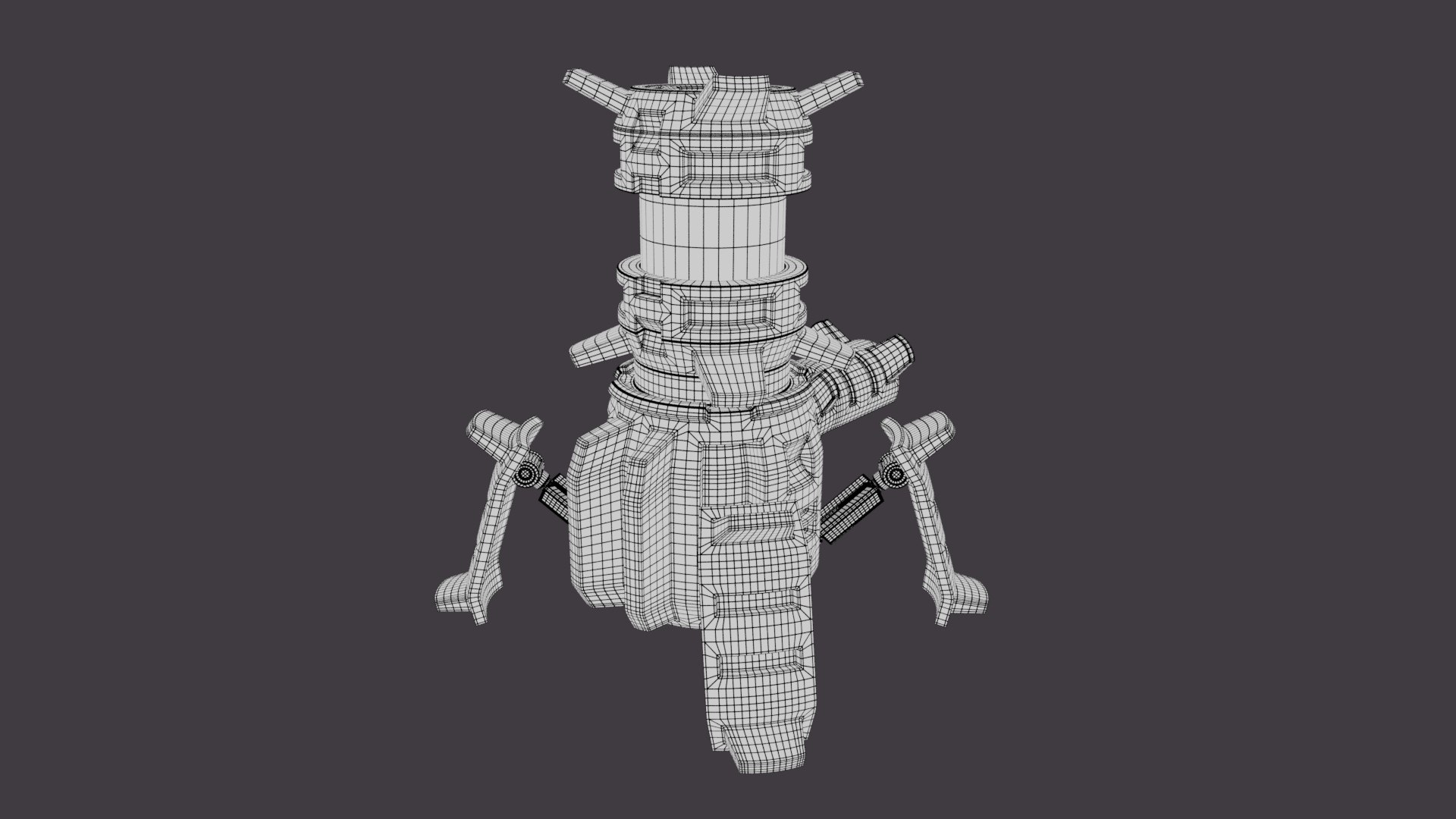 SPIDO-03 3D Model - TurboSquid 2162427