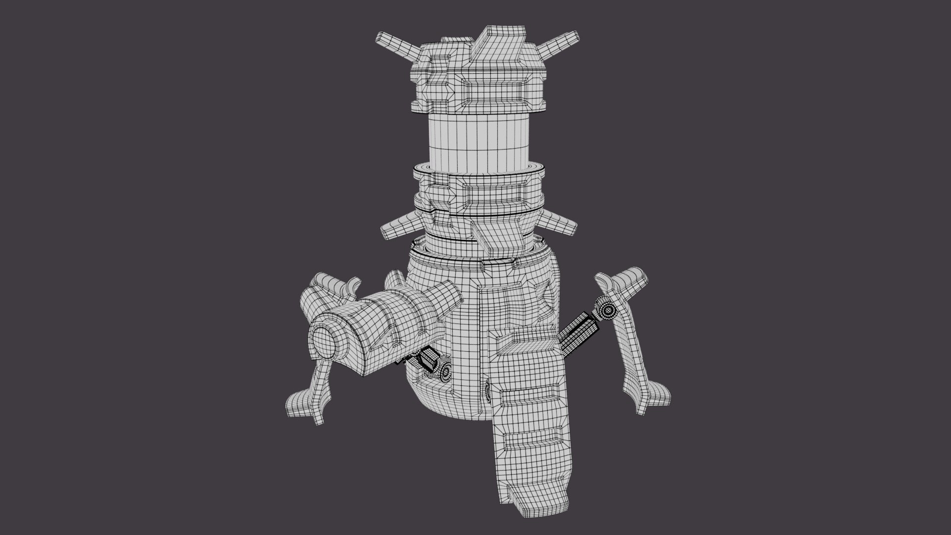 SPIDO-03 3D Model - TurboSquid 2162427