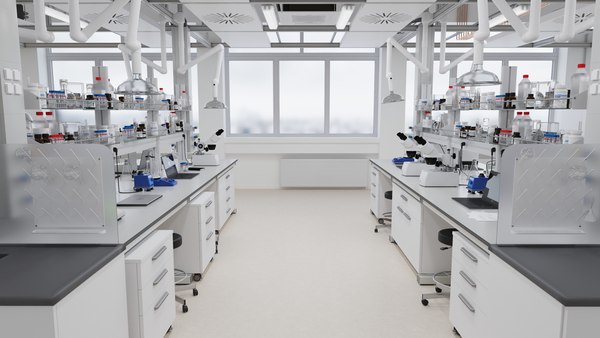 Modello 3D Laboratorio - TurboSquid 1546582