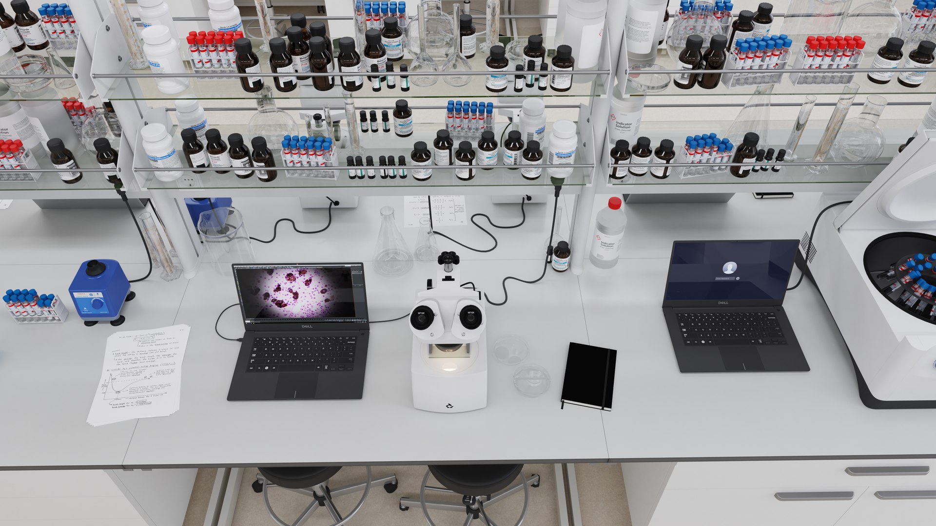 3D laboratory lab - TurboSquid 1546582