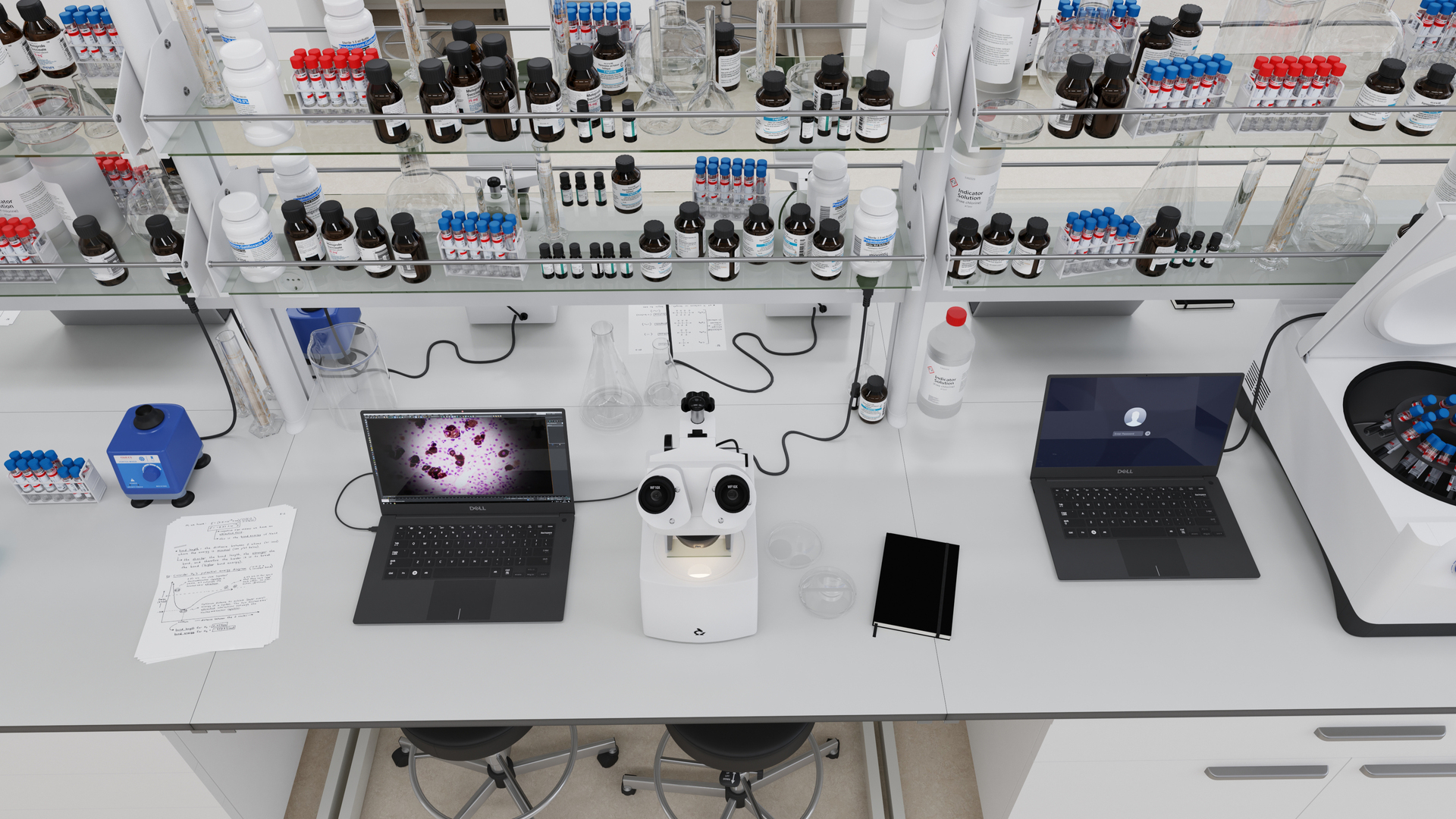 3D laboratory lab - TurboSquid 1546582