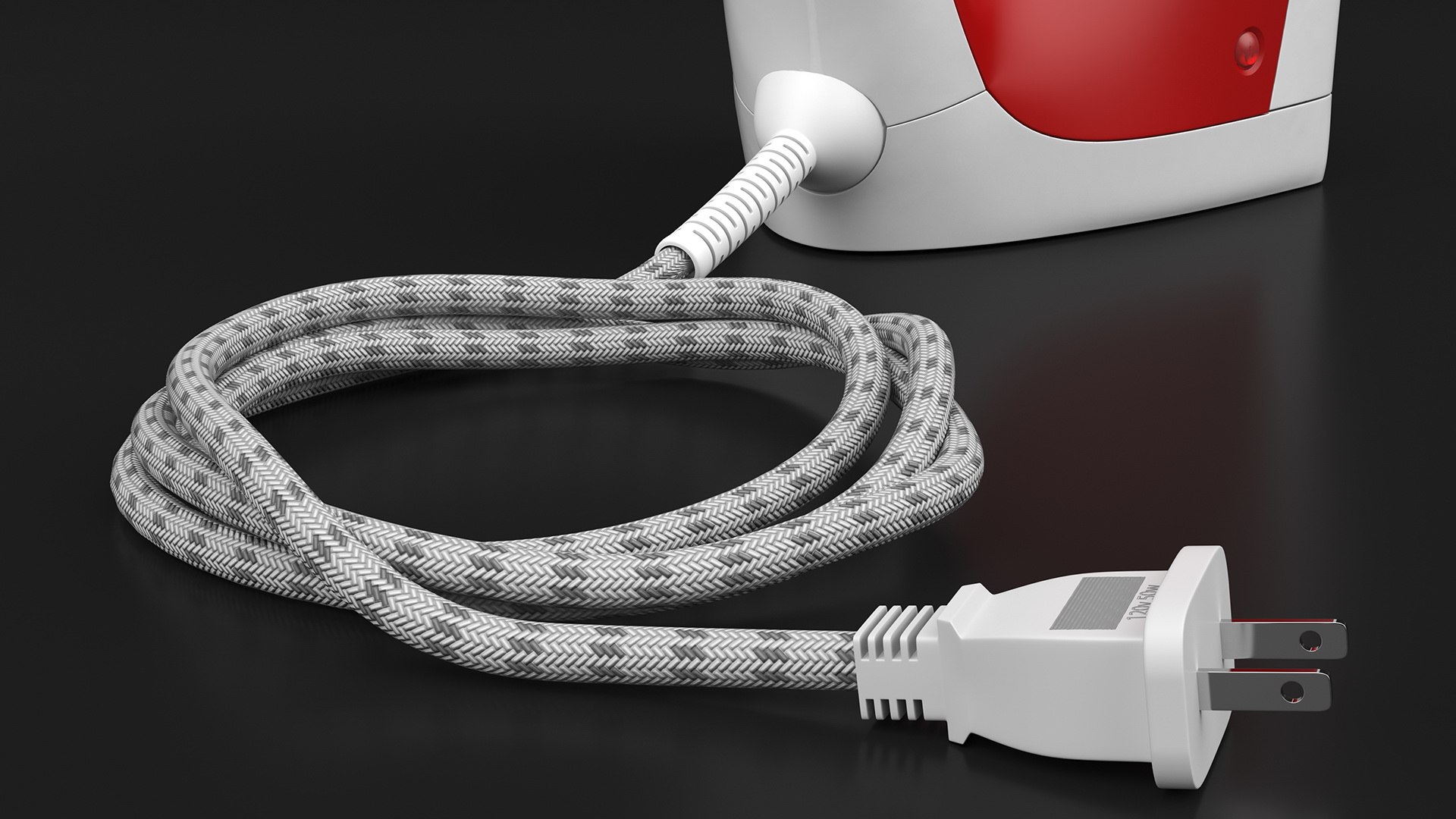 Steam Iron Red 3D - TurboSquid 2061247