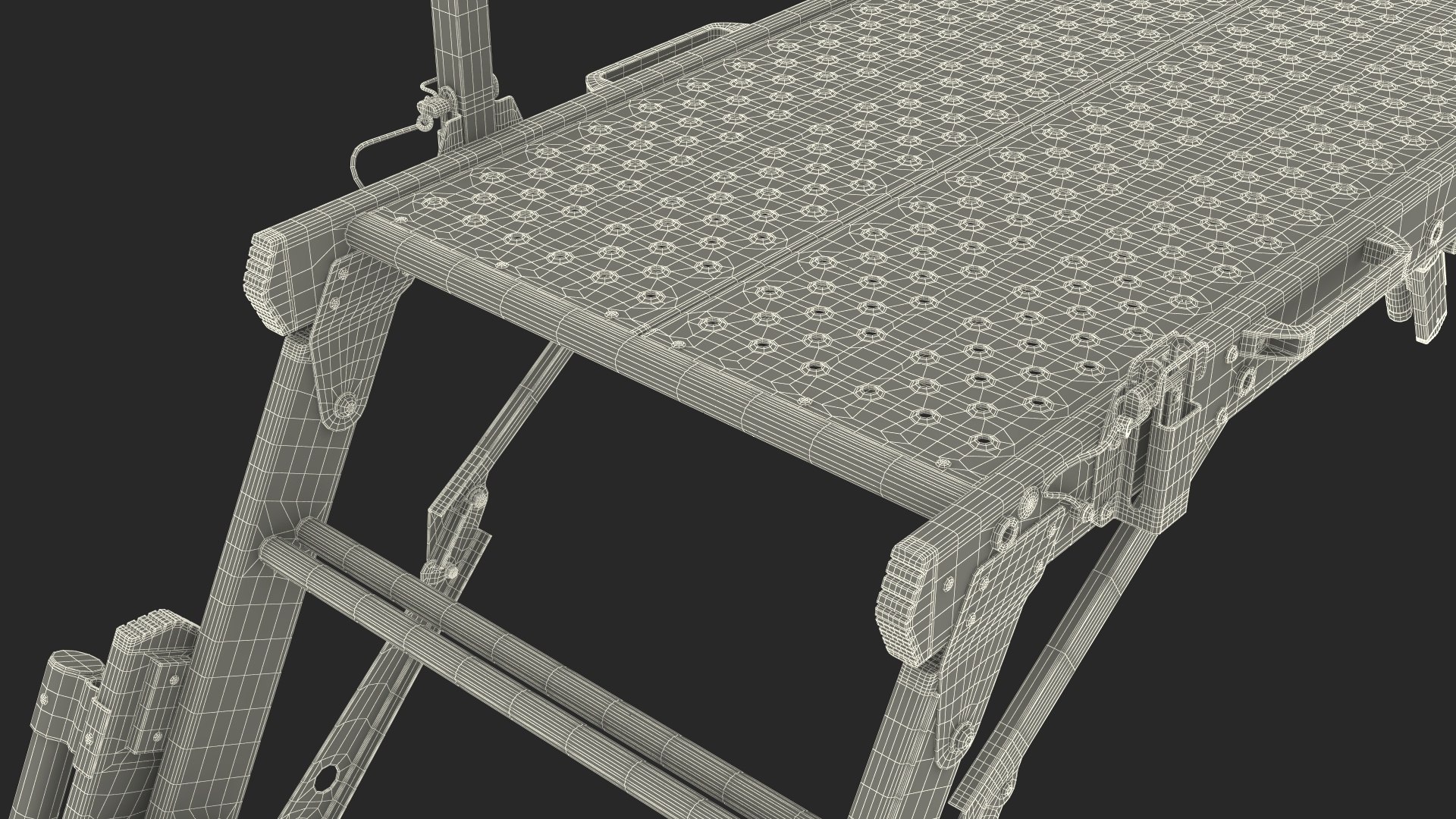 3D Rescue Platform With Stairs - TurboSquid 2211480