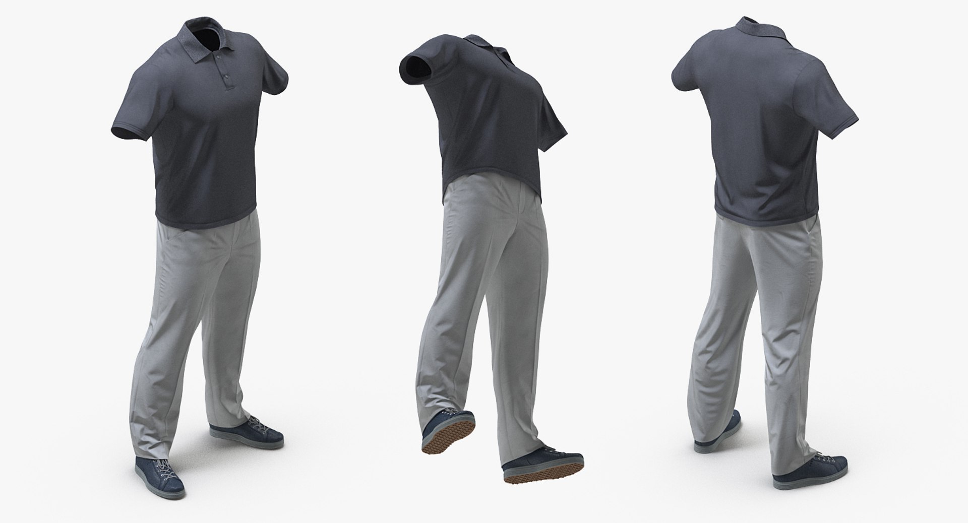 Man Casual Style Fur 3D Model - TurboSquid 1212122