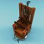 3d Model Execution Equipment Guillotine Gallows
