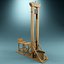 3d Model Execution Equipment Guillotine Gallows