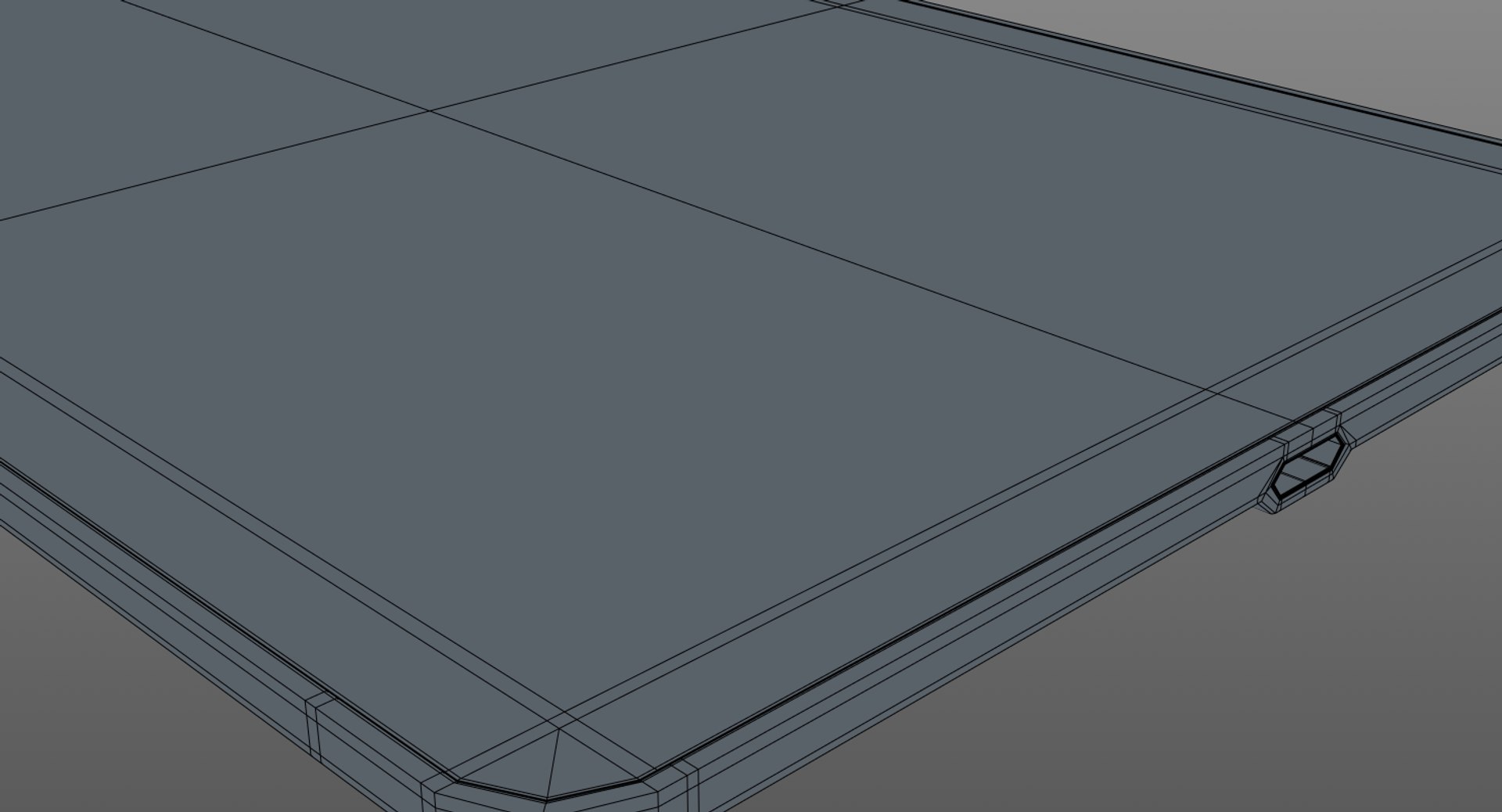 tablet mini generic 3d model