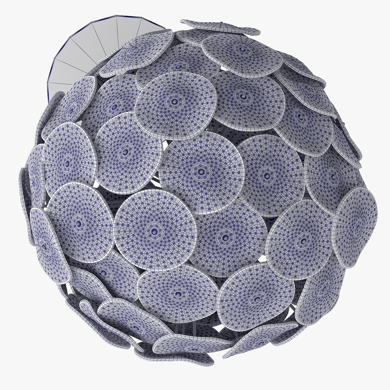 Cornelio cappellini richmond chandelier 3D model - TurboSquid 1284404