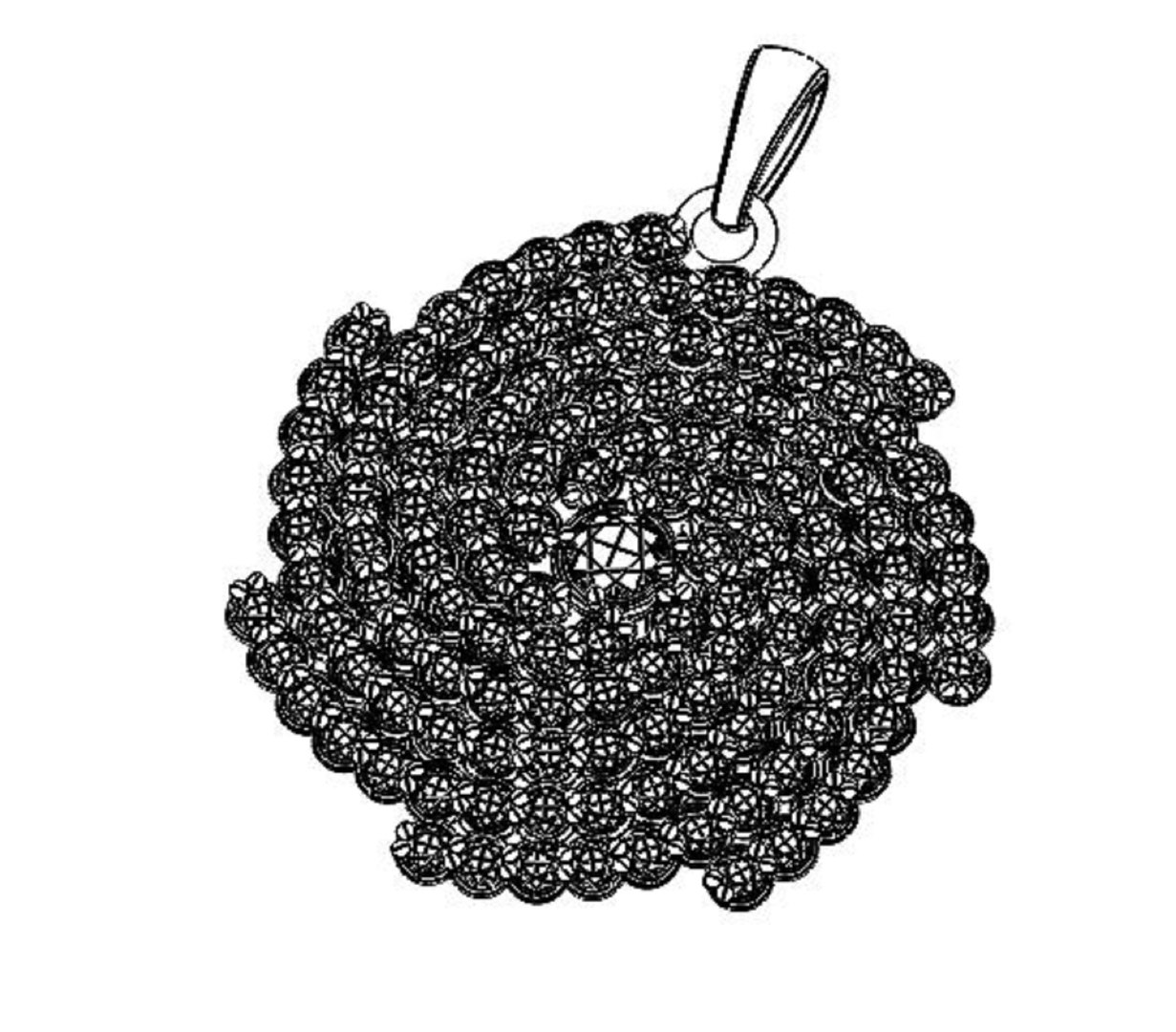 Spiral Pendant Model - TurboSquid 2169387