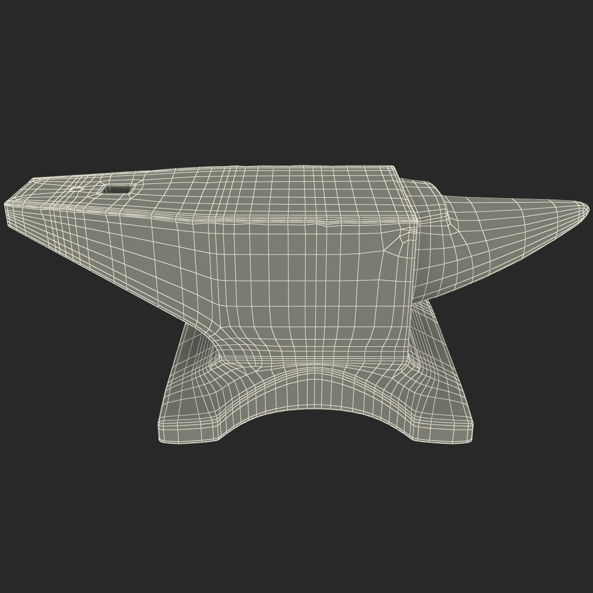 3d model of anvil