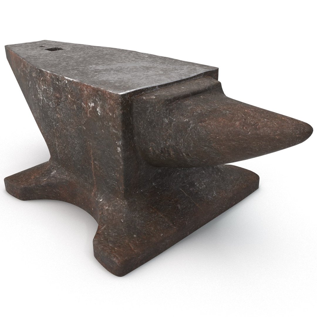 3d model of anvil