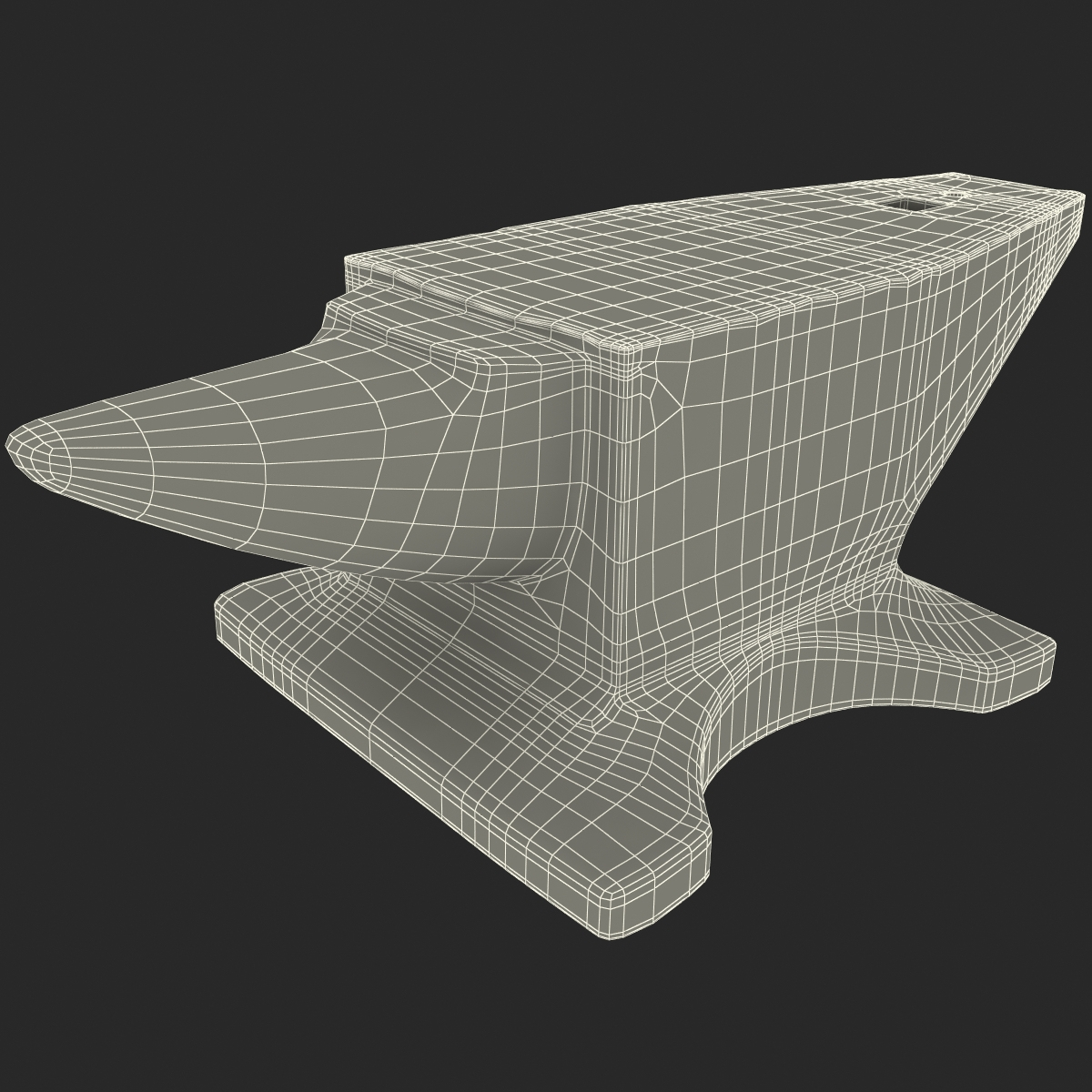3d model of anvil