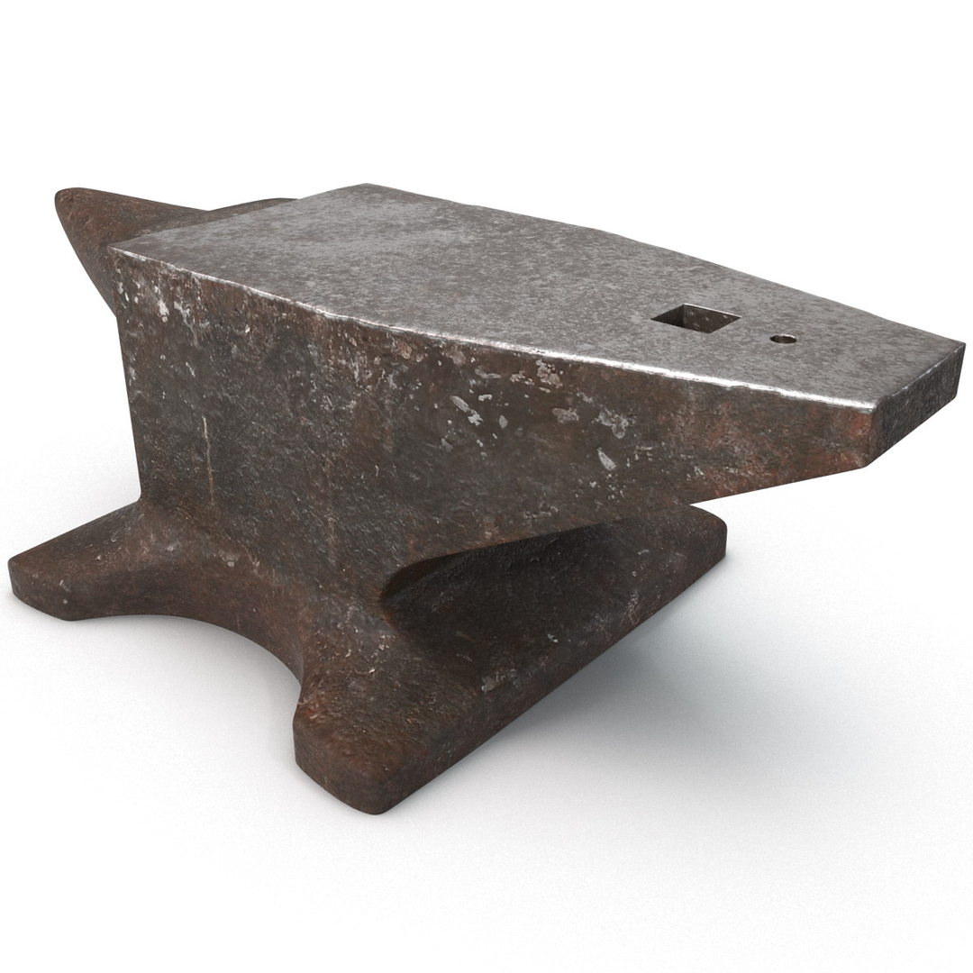 3d model of anvil