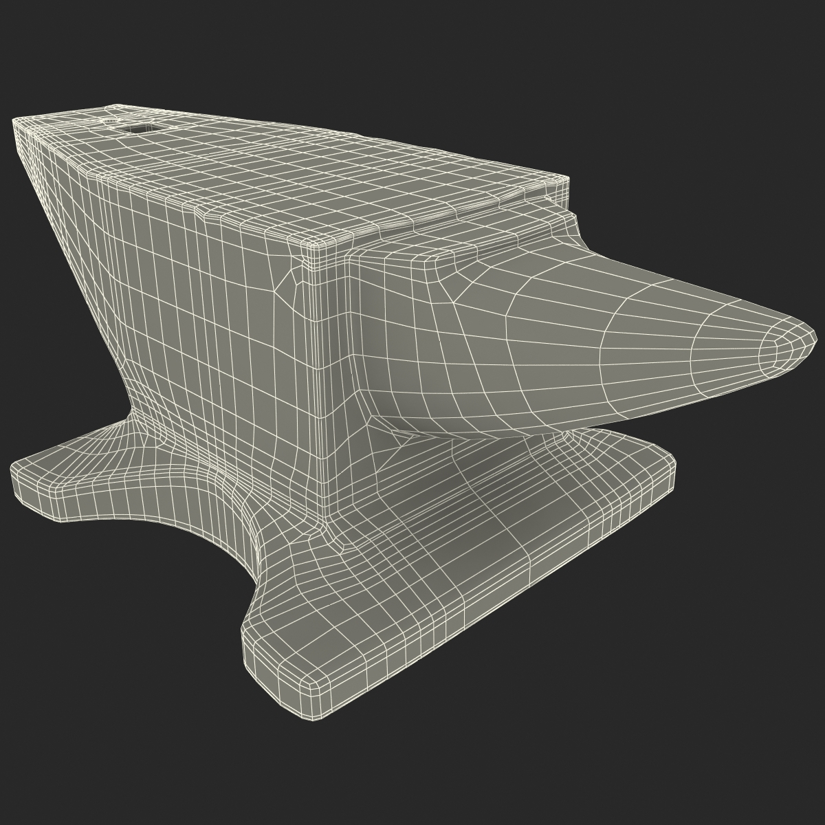 3d model of anvil