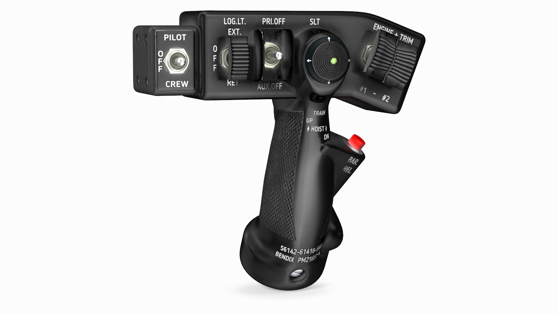 Helicopter Flight Control Sticks Collection 3D Model - TurboSquid 2199579