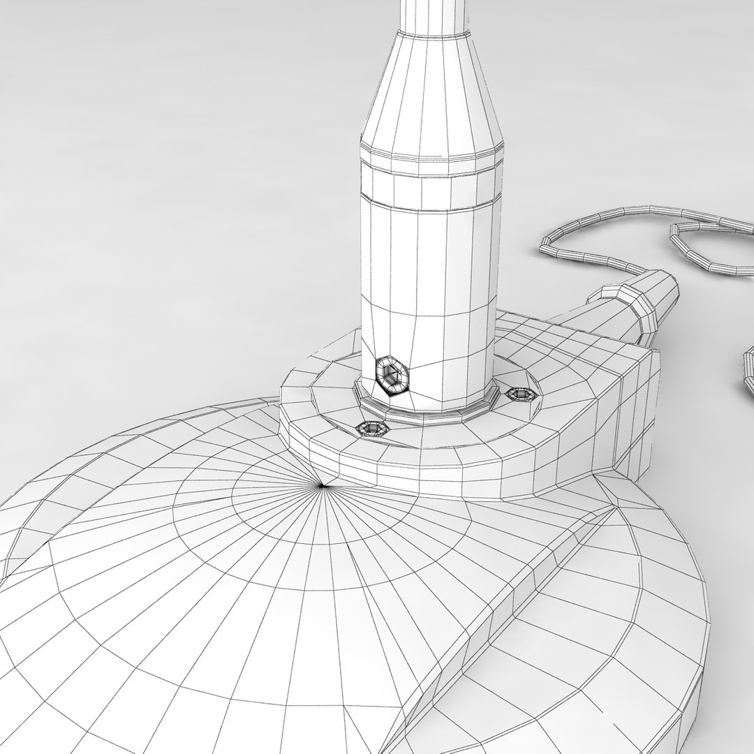 3d Microphone Peripherals Model