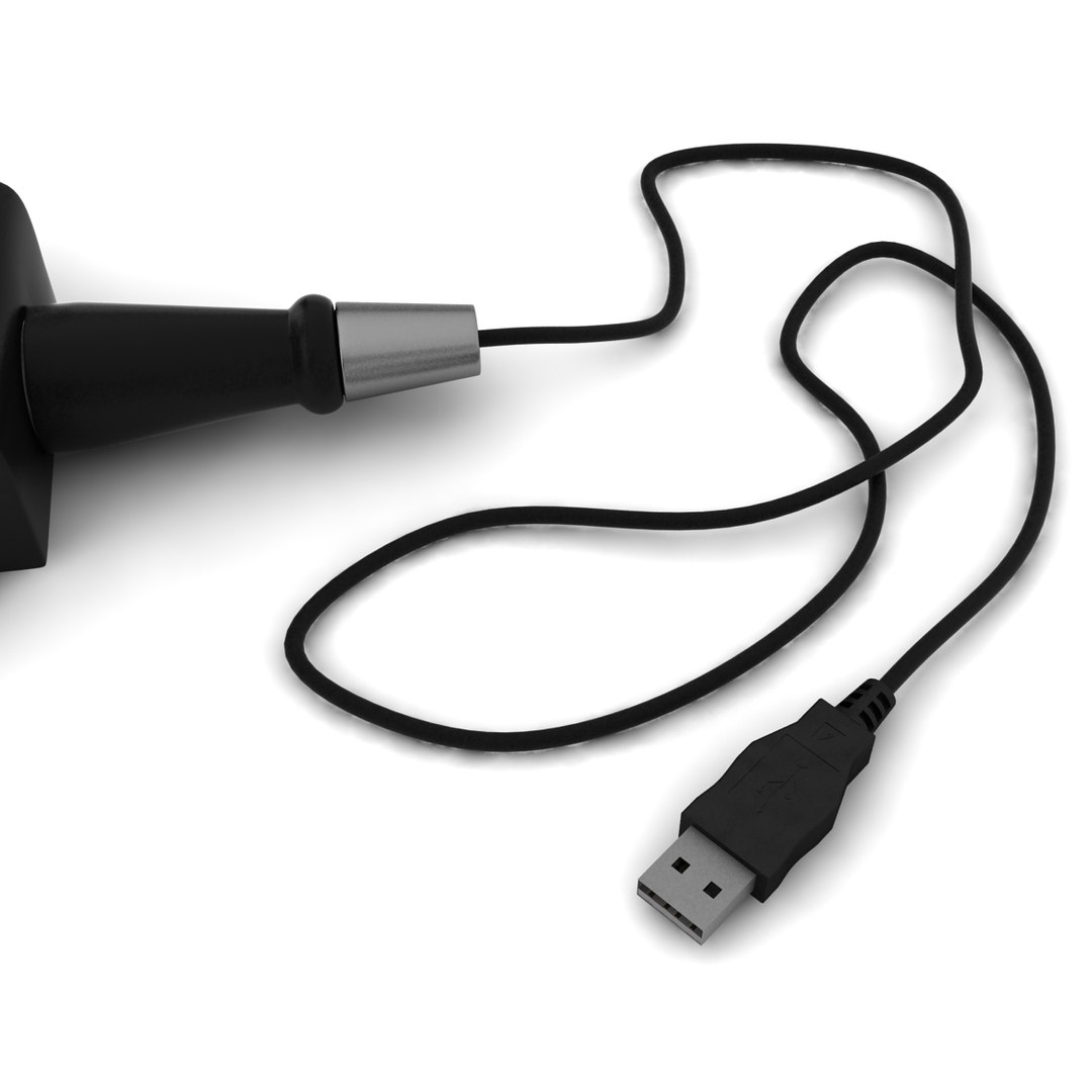 3d Microphone Peripherals Model