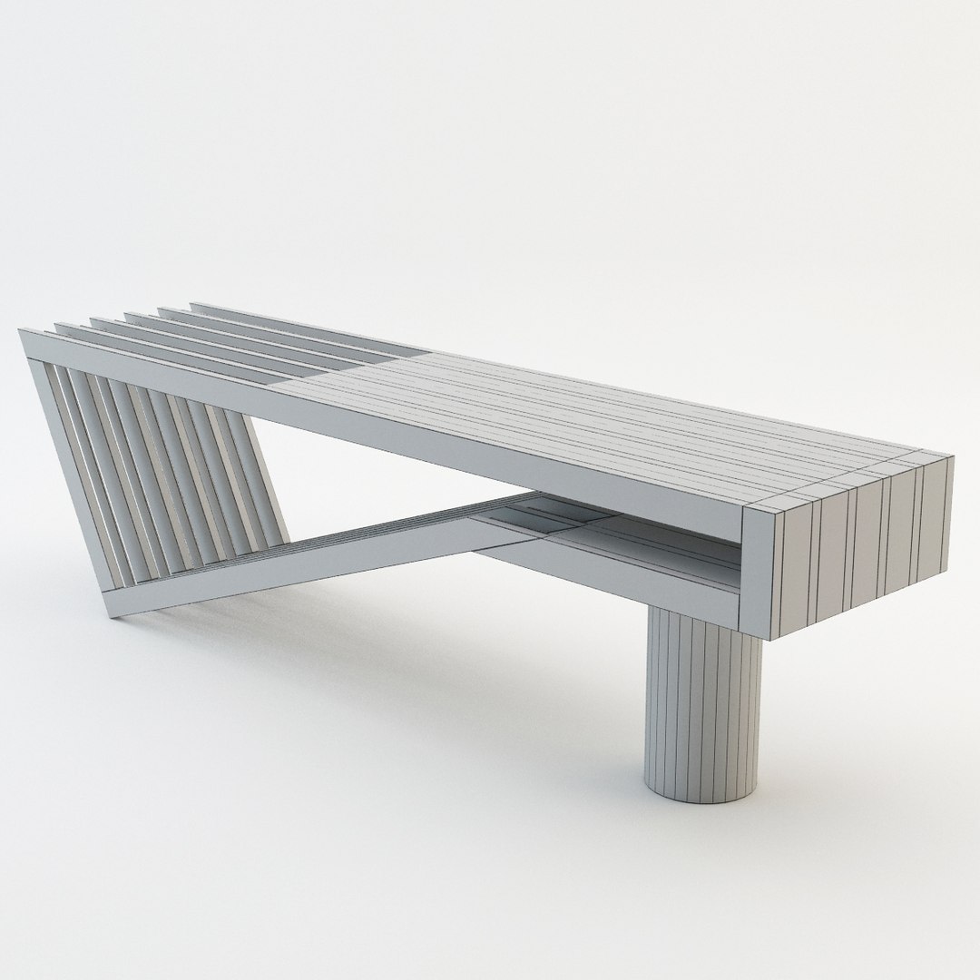 Pinch Bench 3d Model