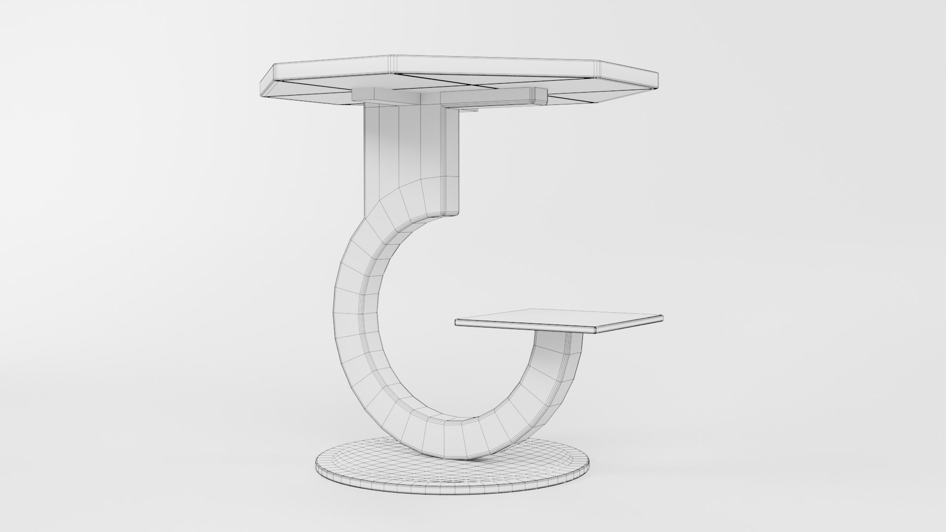 Octagon Table N57 3D - TurboSquid 2506239