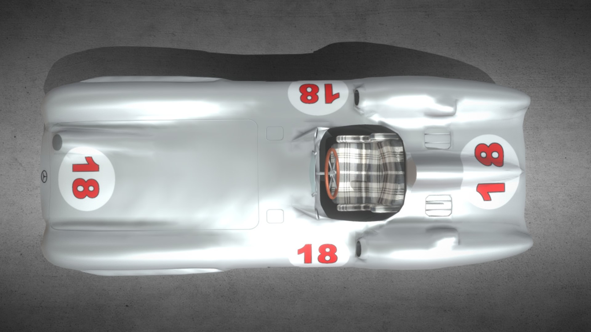 3D W196 Streamliner Model - TurboSquid 1618385