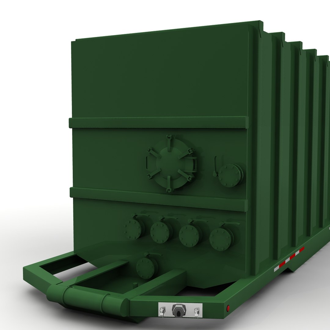 Frac Tank Ft-500 Model - TurboSquid 1372342