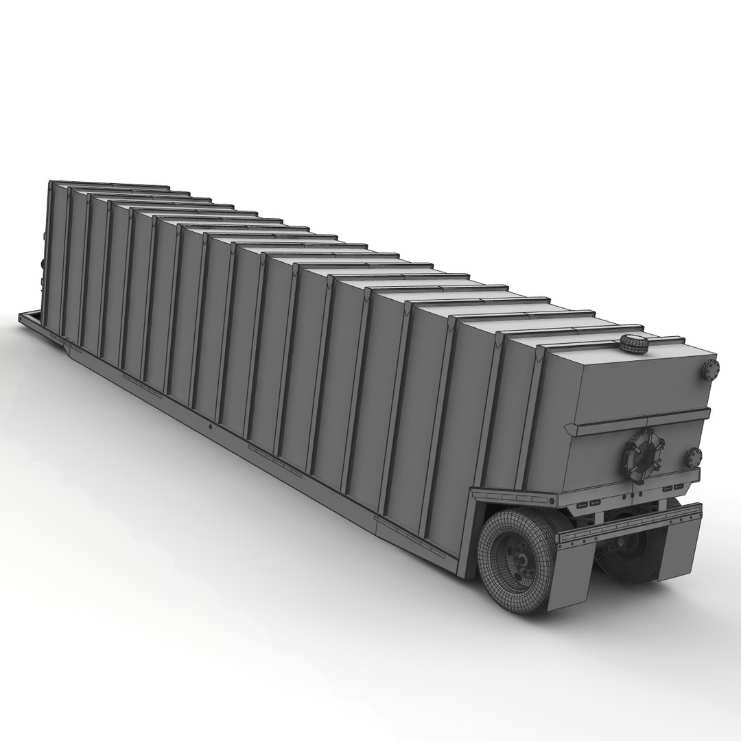 Frac Tank Ft-500 Model - TurboSquid 1372342