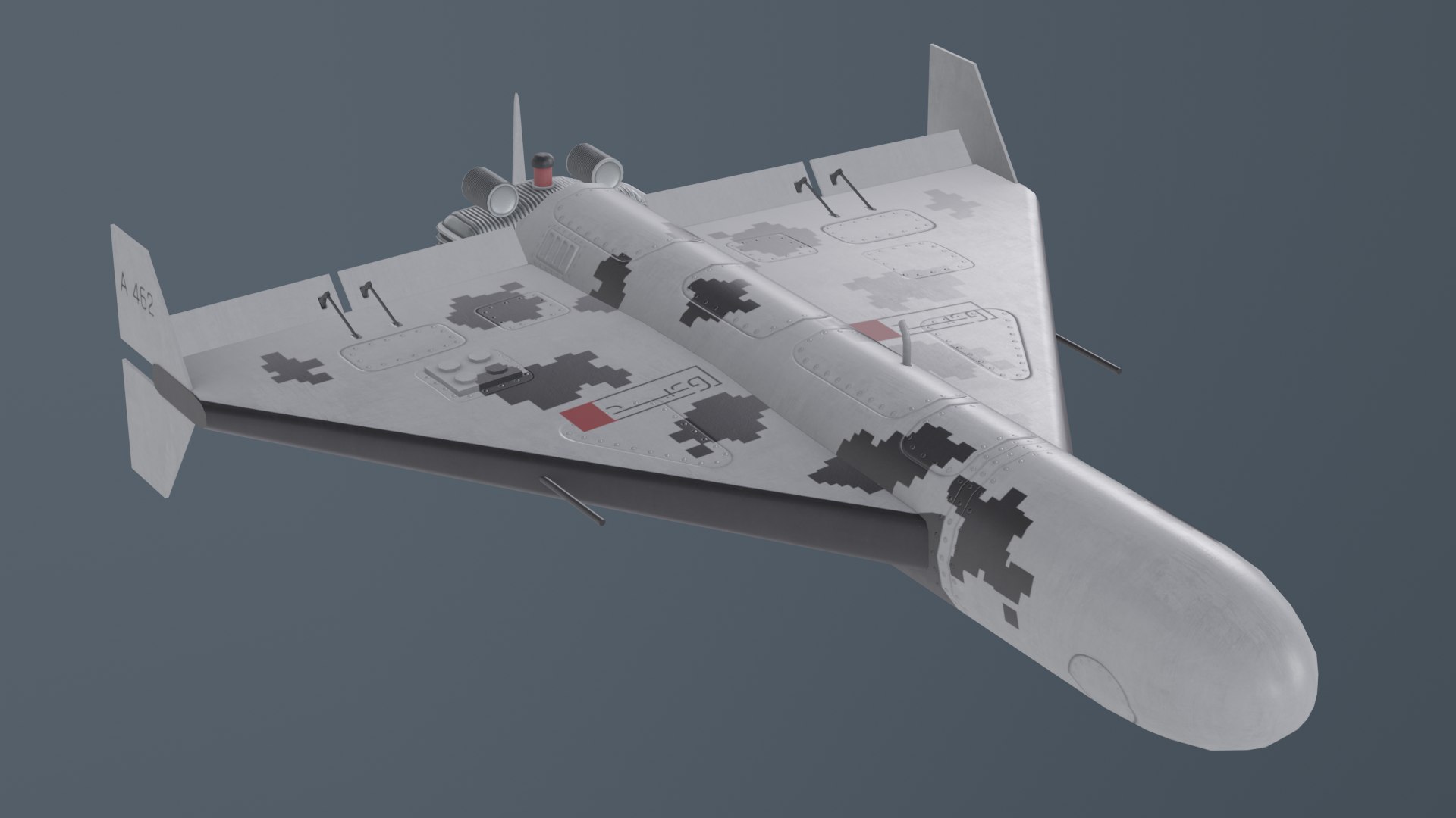 HESA Shahed 136 3D Model - TurboSquid 1970028