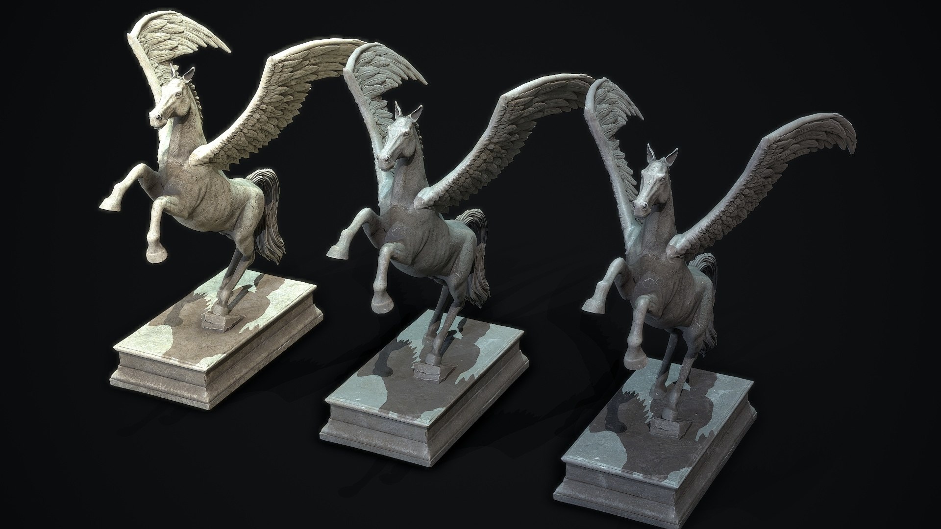 Pegasus Statue Model - TurboSquid 2146865