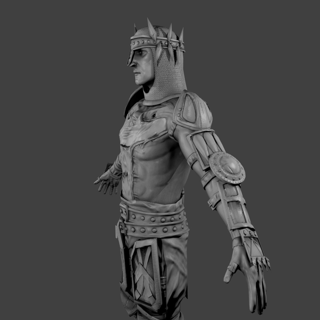 3d Dante Alighieri Model