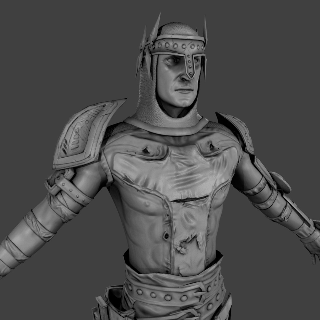 3d Dante Alighieri Model