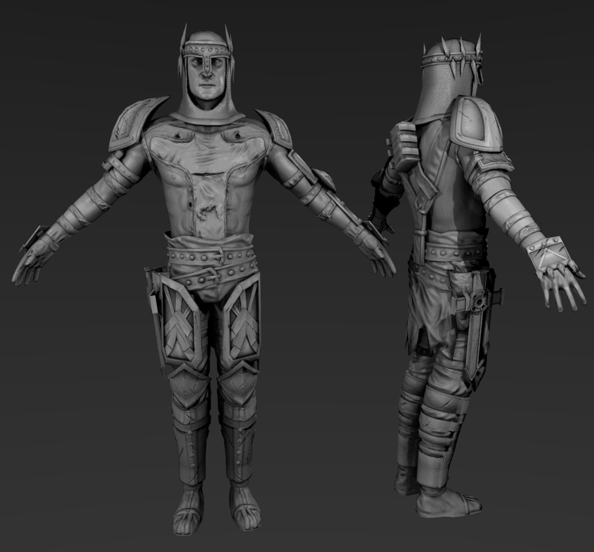 3d Dante Alighieri Model