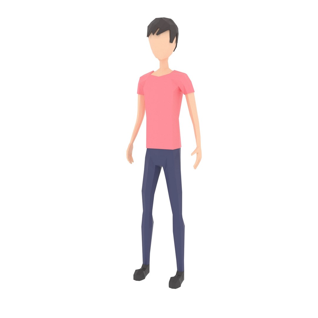 3D Model Character Man - TurboSquid 1268276