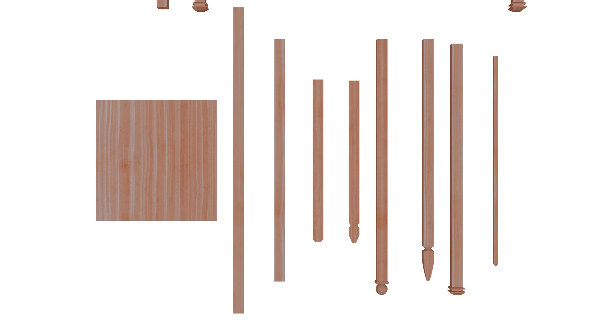 Wood Asset Pack Bundle 3D Model - TurboSquid 1859796