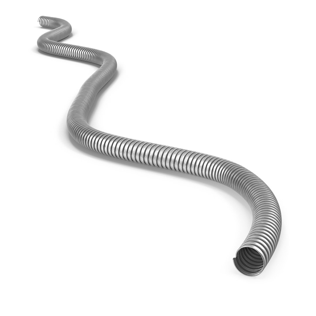 3d Model Of Steel Electrical Conduit 5