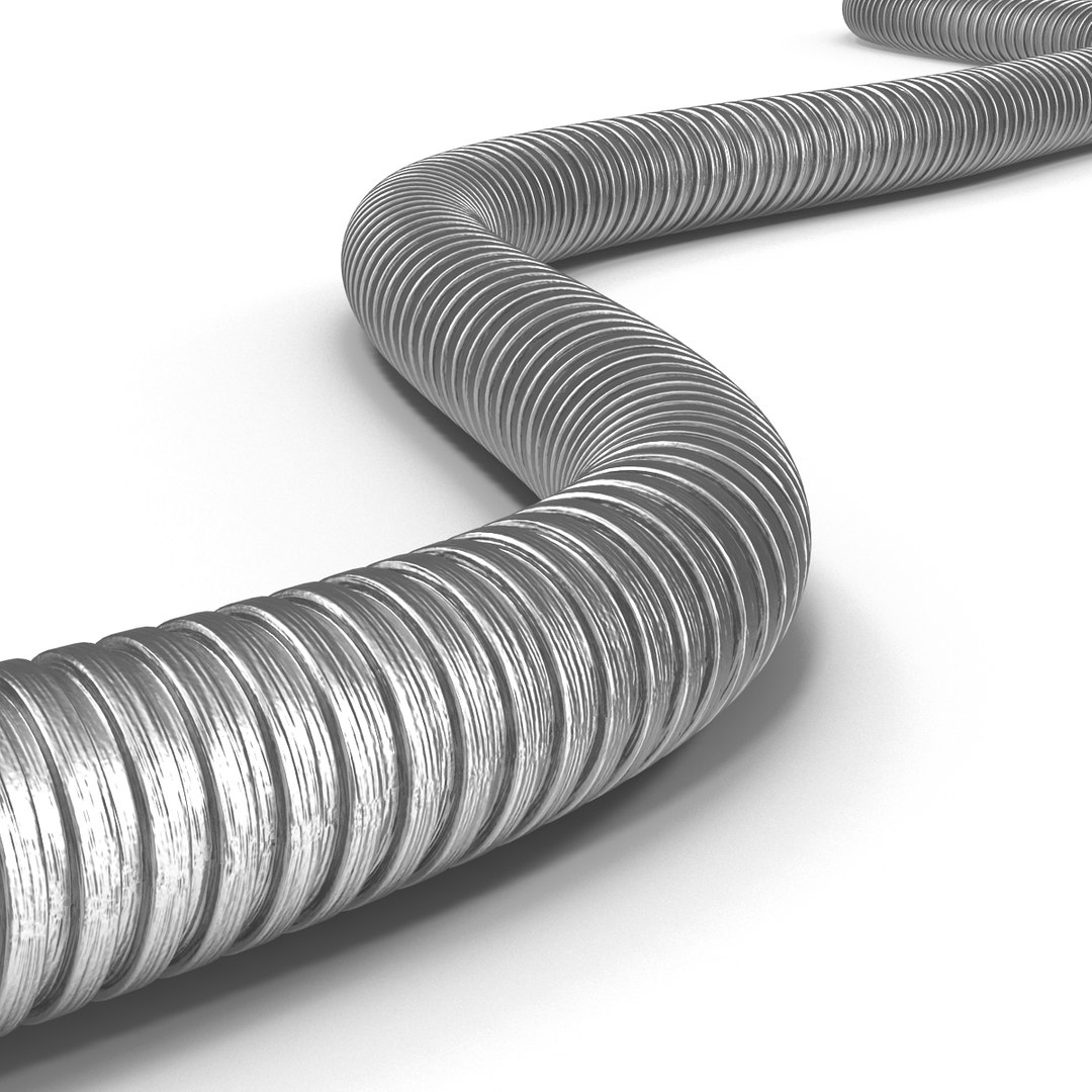 3d Model Of Steel Electrical Conduit 5