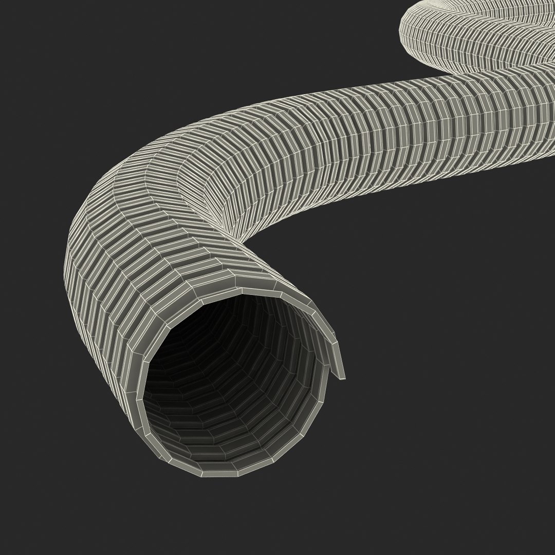 3d Model Of Steel Electrical Conduit 5