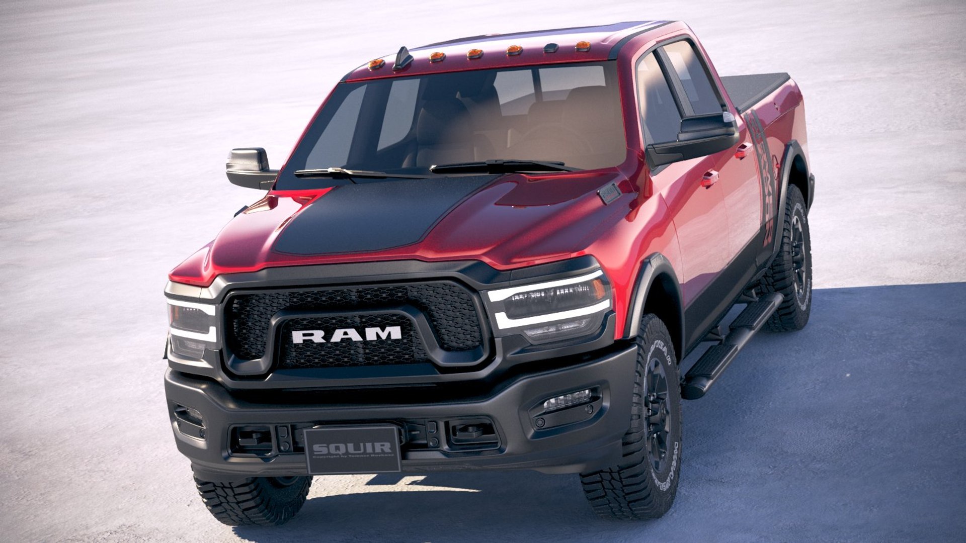 Ram Power Wagon 3D Model - TurboSquid 1375493