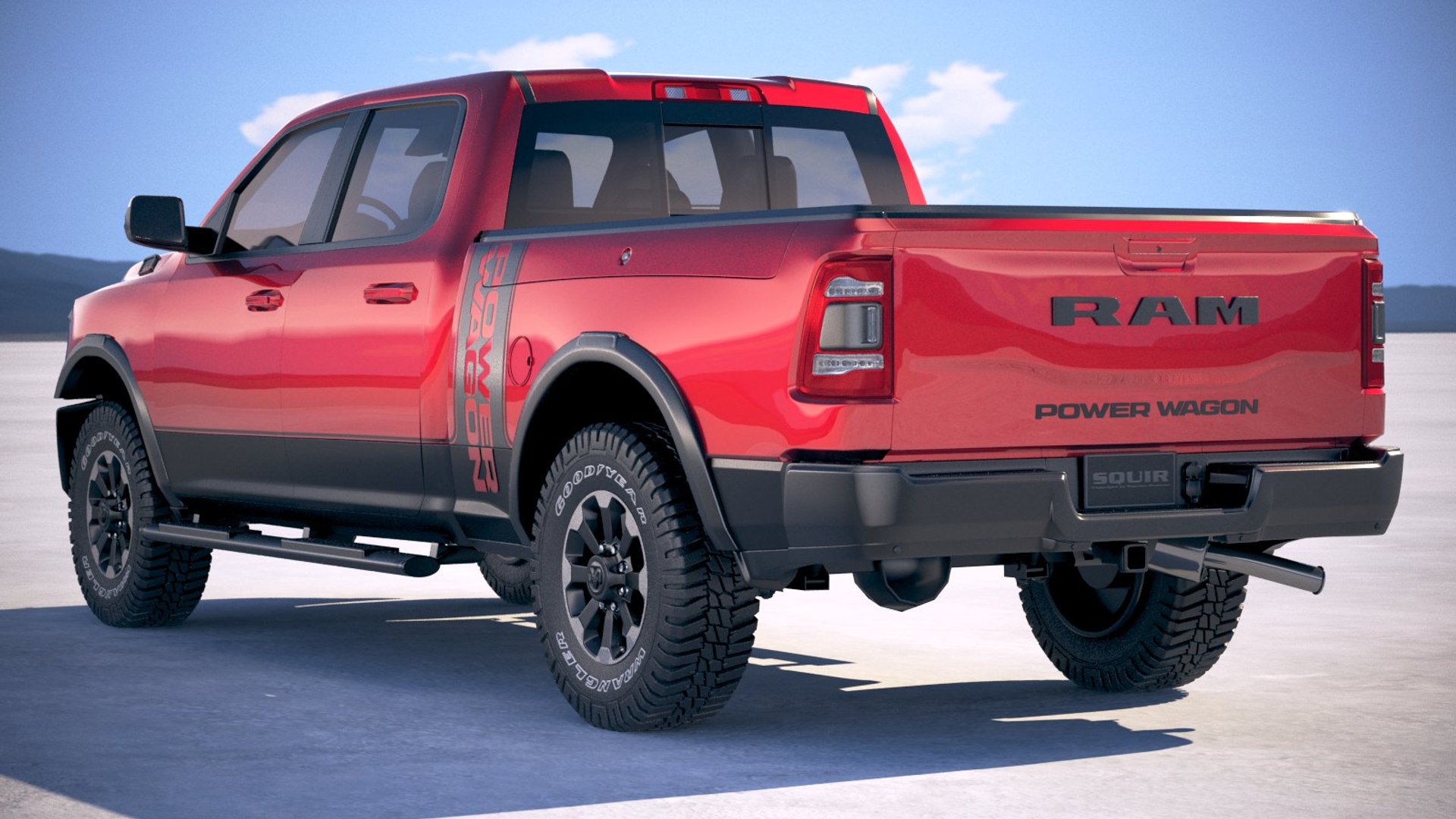 Ram Power Wagon 3D Model - TurboSquid 1375493