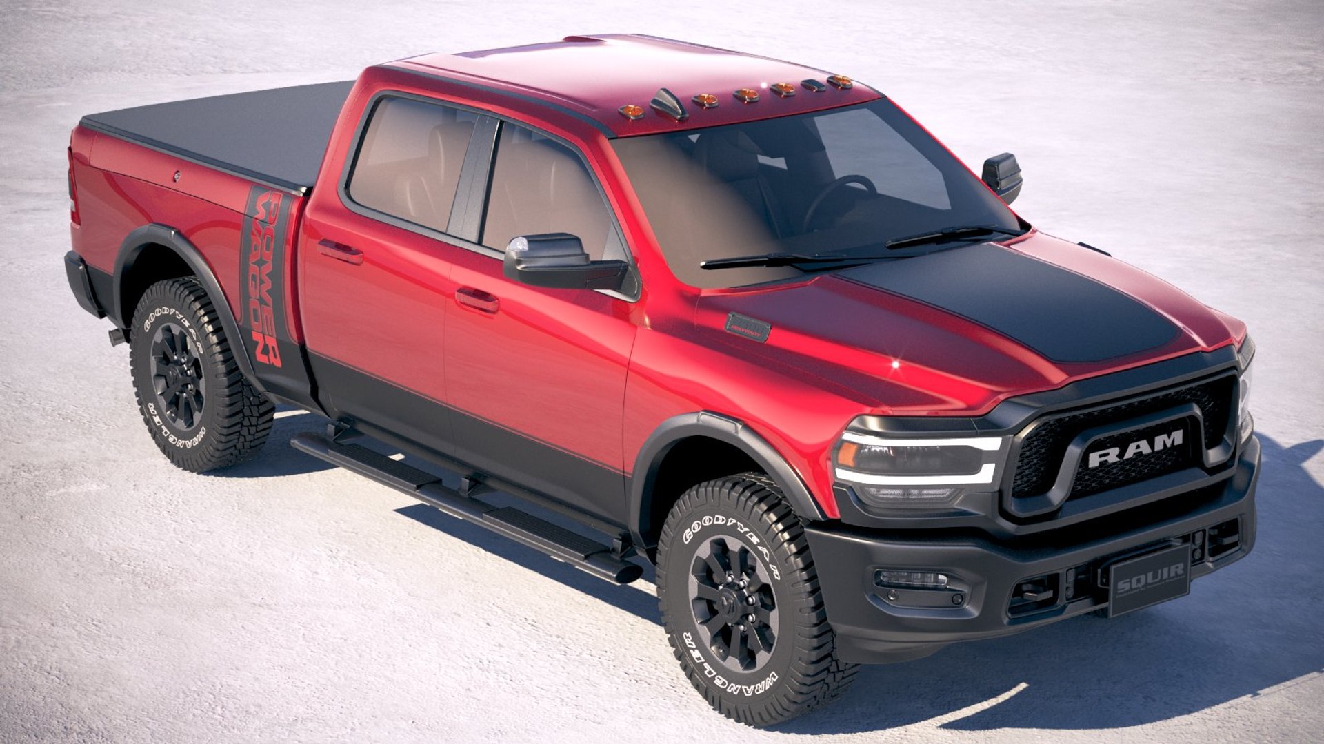 Ram Power Wagon 3D Model - TurboSquid 1375493