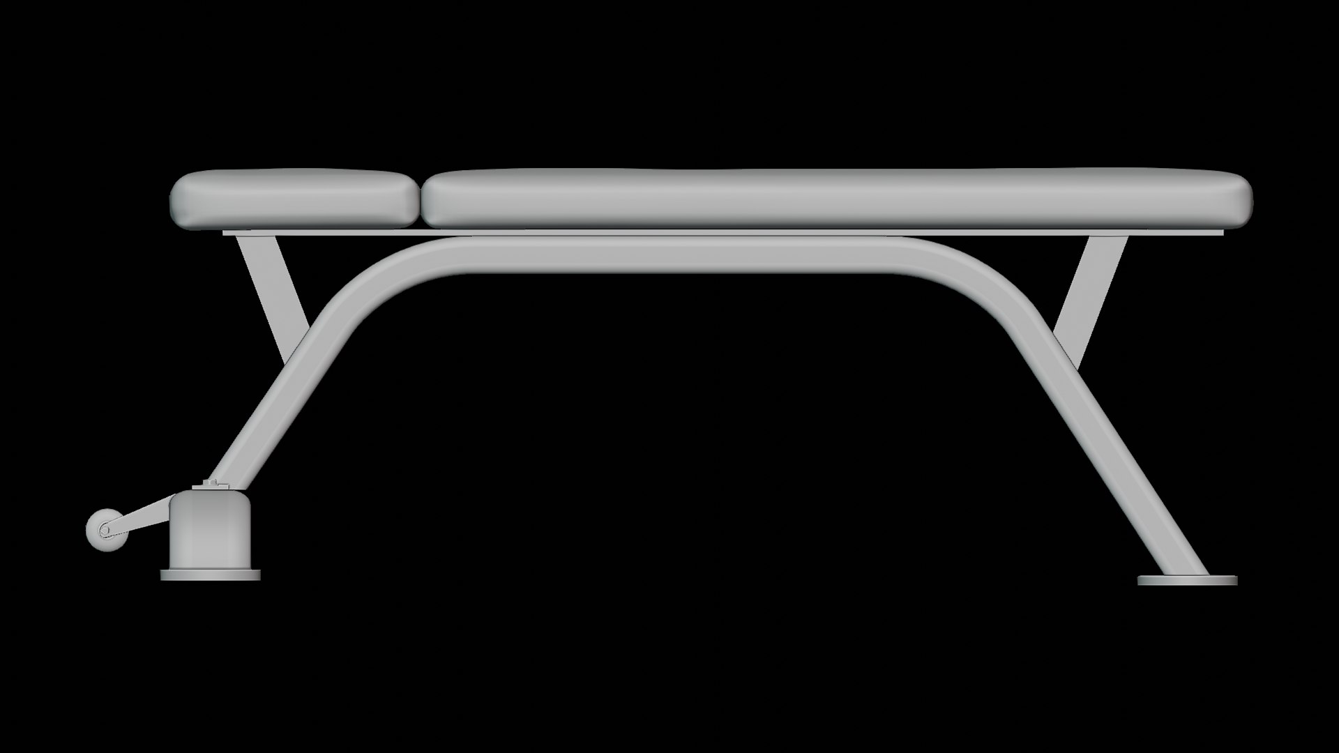 3D Workout Bench model - TurboSquid 2176529