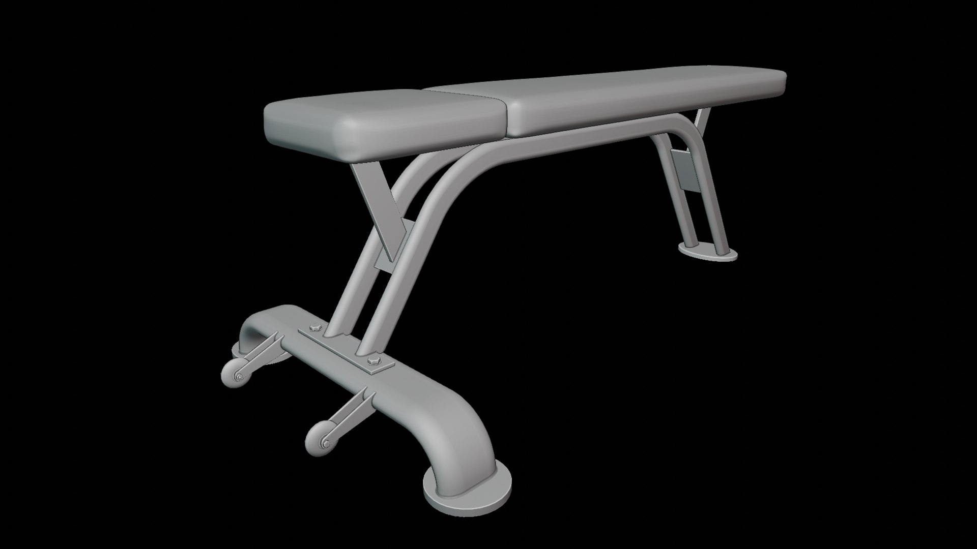 3D Workout Bench model - TurboSquid 2176529