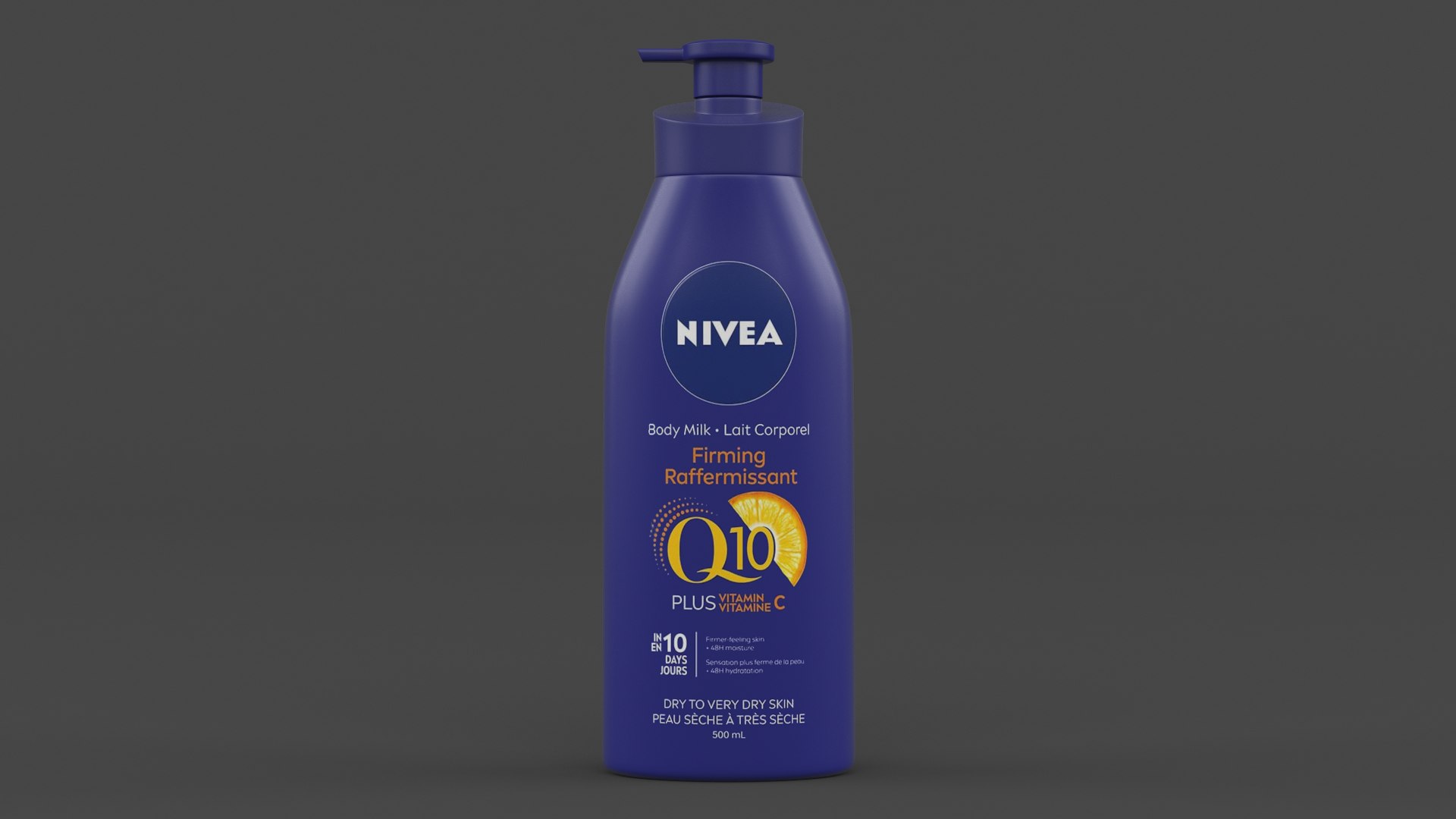 3D Model Nivea Body Lotion - TurboSquid 2048924