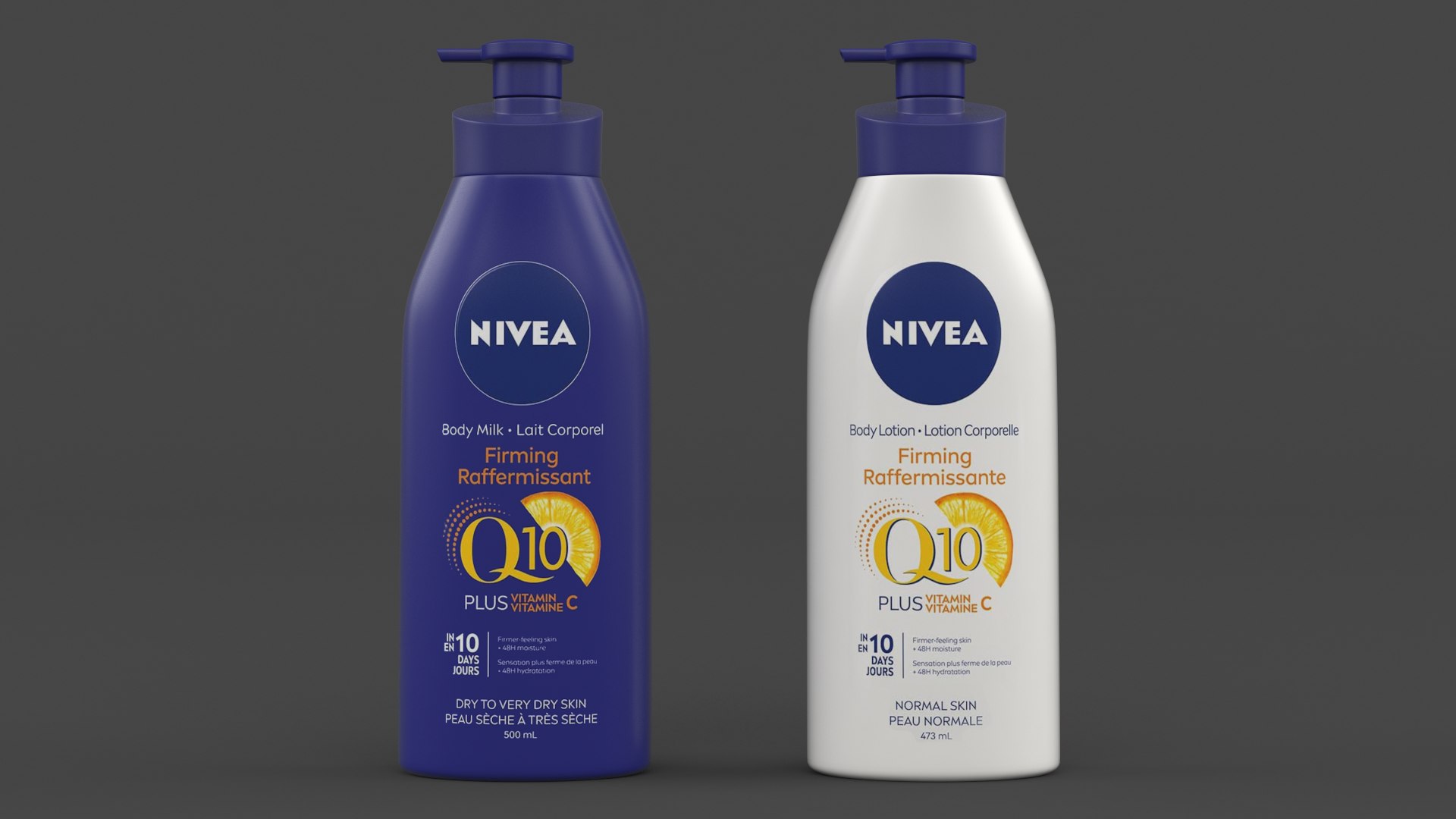 3D Model Nivea Body Lotion - TurboSquid 2048924