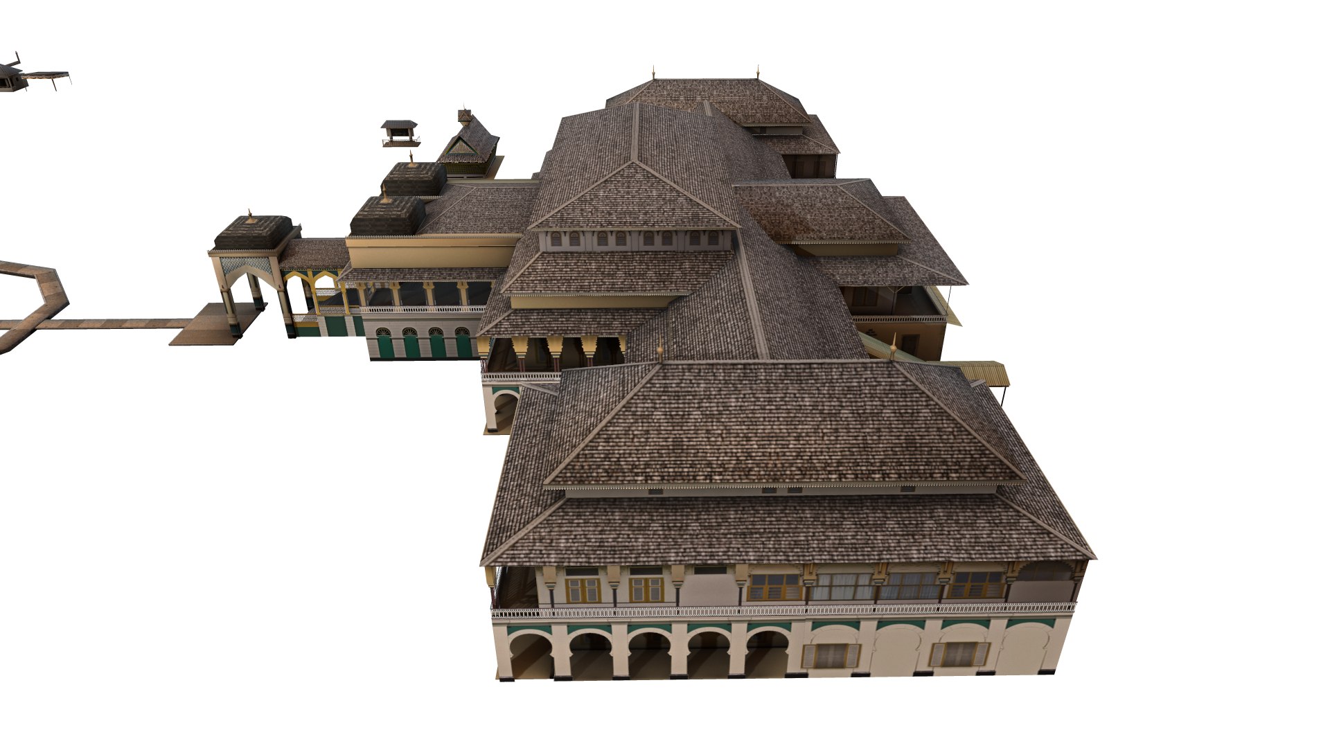 Maimoon Palace Maimun Istana 3D - TurboSquid 1452714
