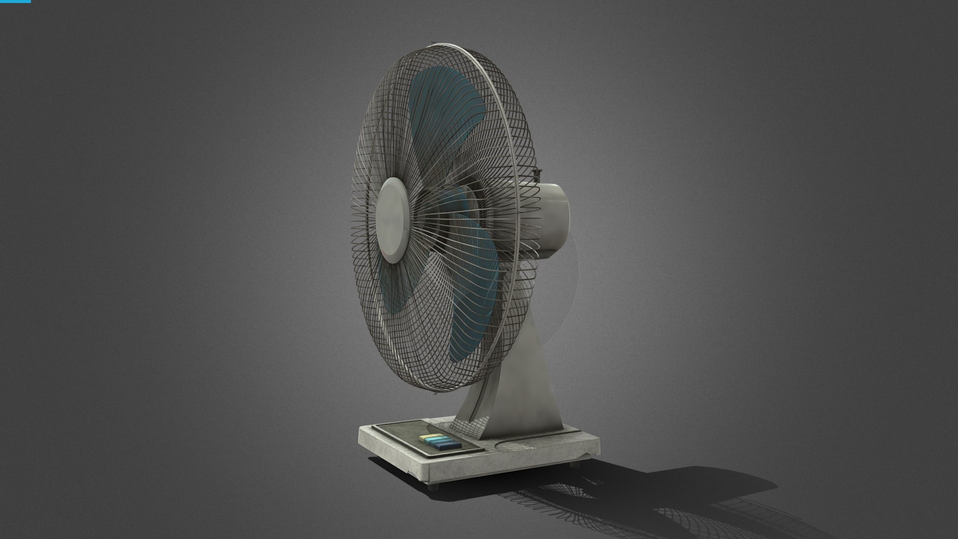 3D Old Table Fan Model - TurboSquid 2019117